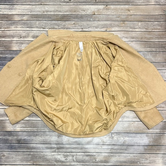 MarlaWynne | Jackets & Coats | Marla Wynne Layers Camel Melton Wool ...